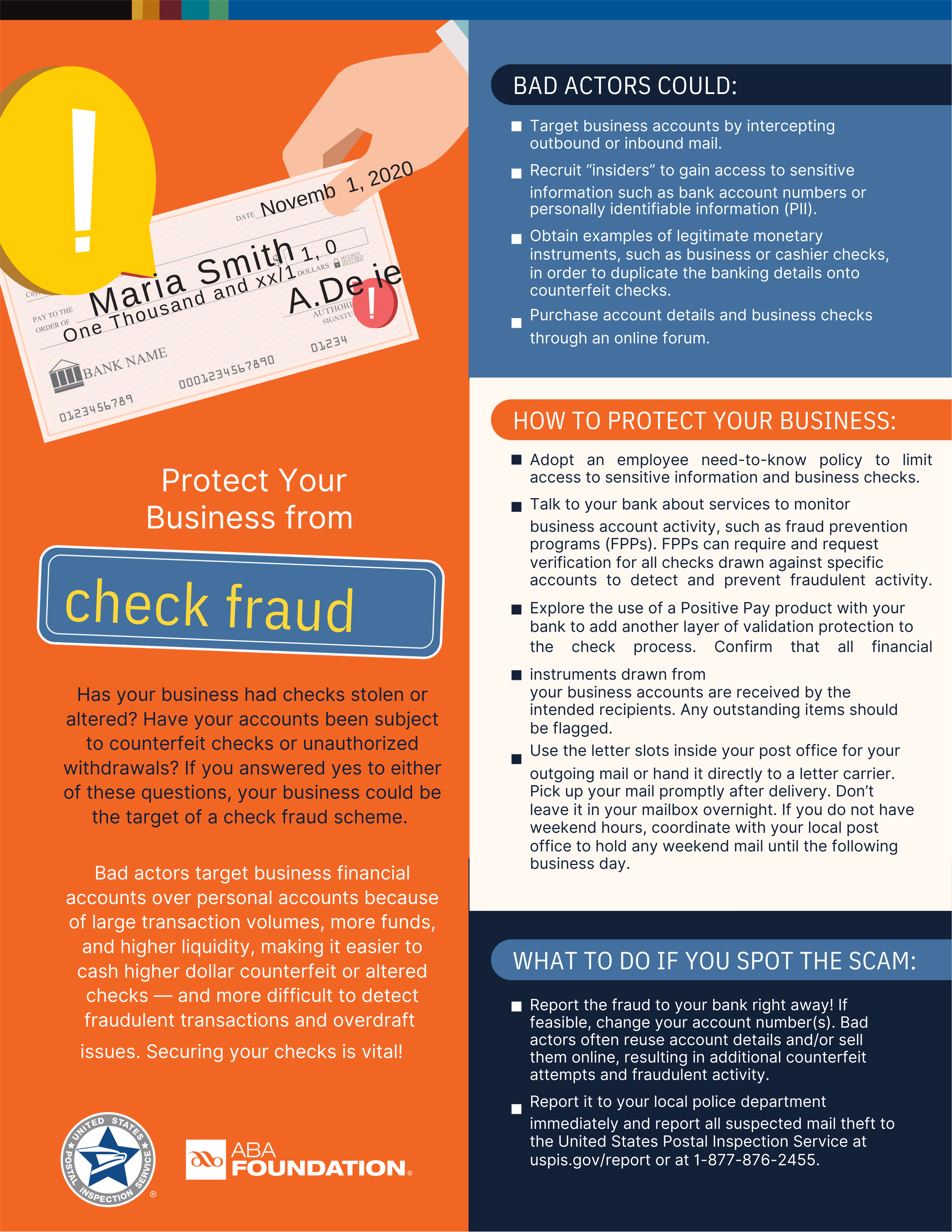 Protect Your Business from Check Fraud - Kennebunk Savings